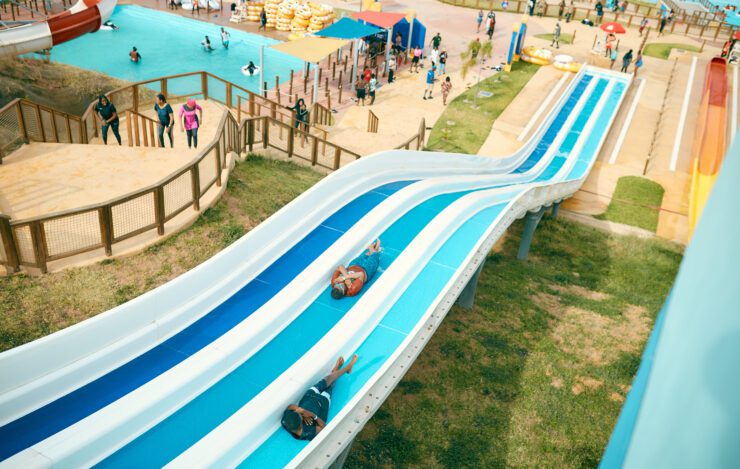 Experience the Thrill of Multi-Slide | Race to the Finish Line